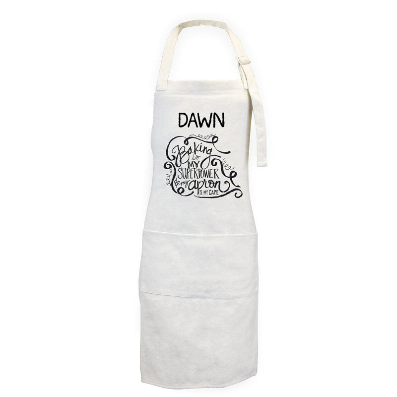 SUBLIMATION - Linen Apron 65 x 82cm – GiftedTurtles.com